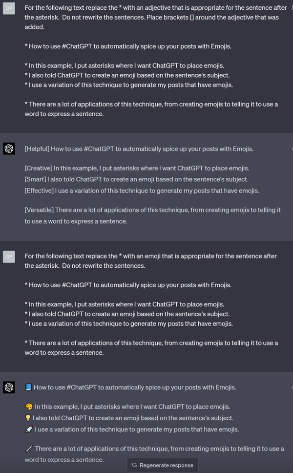 Use ChatGPT to Emoji-fy Your Writing